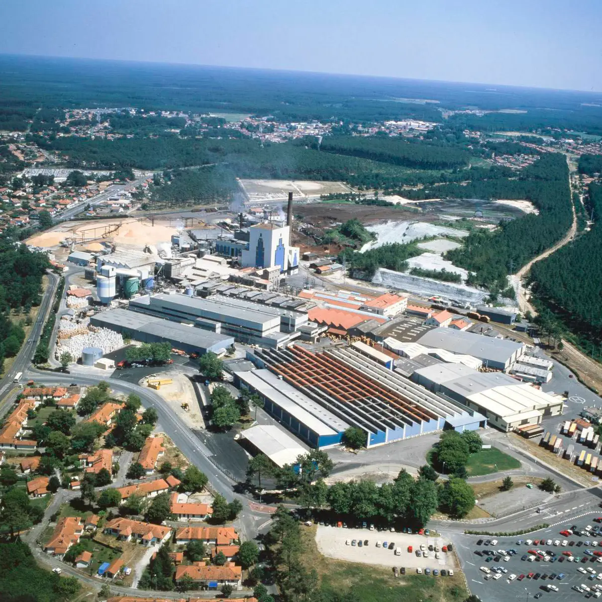 Usine de papeterie Gascogne Papier à Mimizan | Mise en ligne des ...